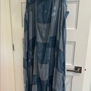 Jaded Gypsy | Jackets & Coats | Jaded Gypsy Denim Patchwork Duster With ...